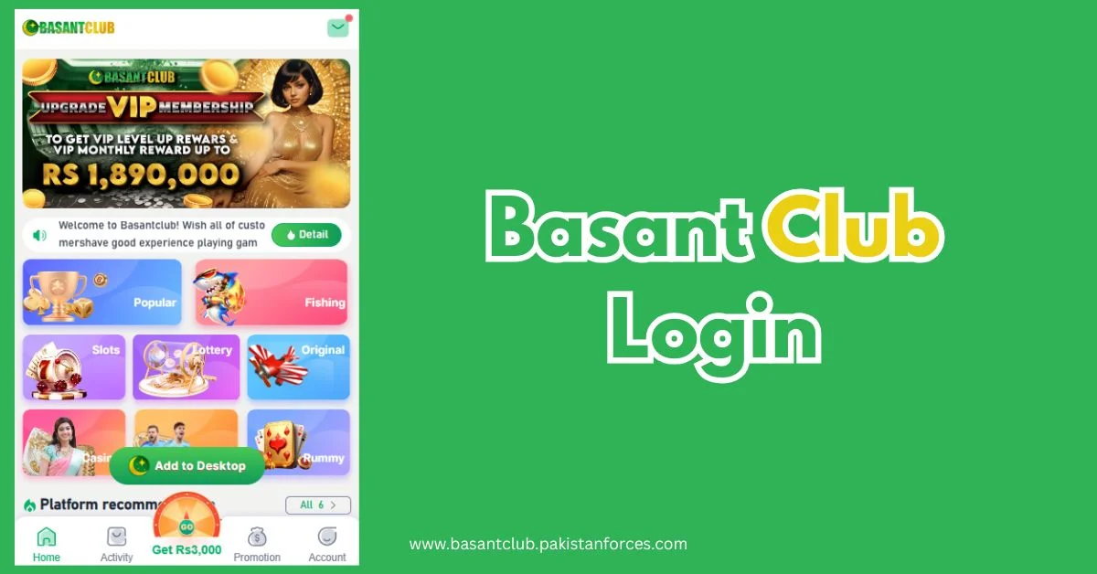 Basant Club Login